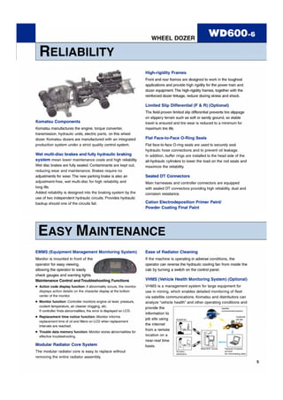 Wheel Dozers - WD600-6 | PDF