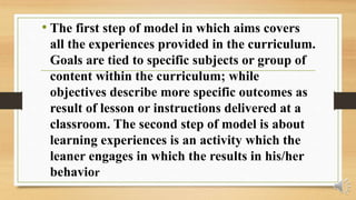 Wheeler model of curriculum development | PPTX | Educational Assessment ...
