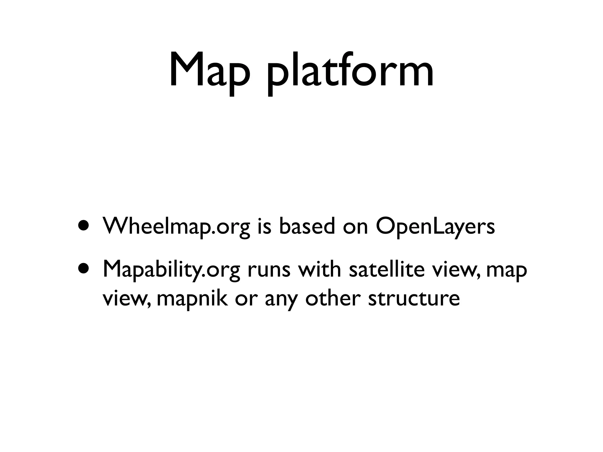 Wheelmap vs Mapability | PPT