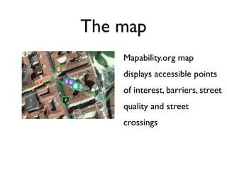 Wheelmap vs Mapability | PPT