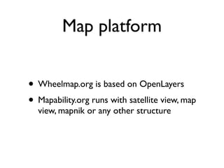 Wheelmap vs Mapability | PPT
