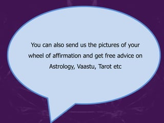 How to make Wheel of affirmation_Science of Infinite | PDF | Healthy Living
