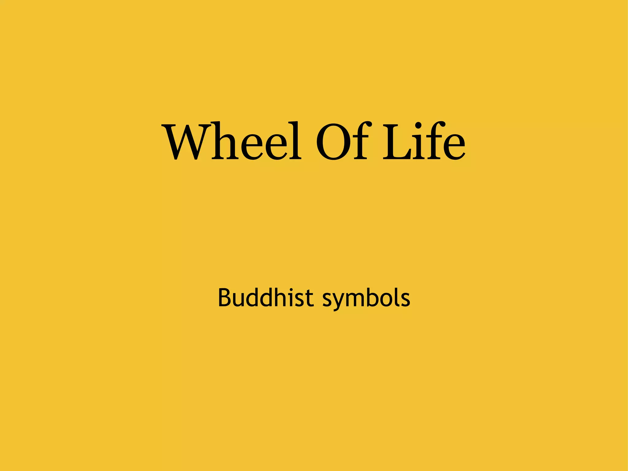 Wheel of life | PPT