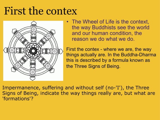 Wheel of life | PPT | Buddhism | Religion & Spirituality