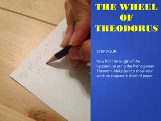 Wheel of theodorus power point | PPT