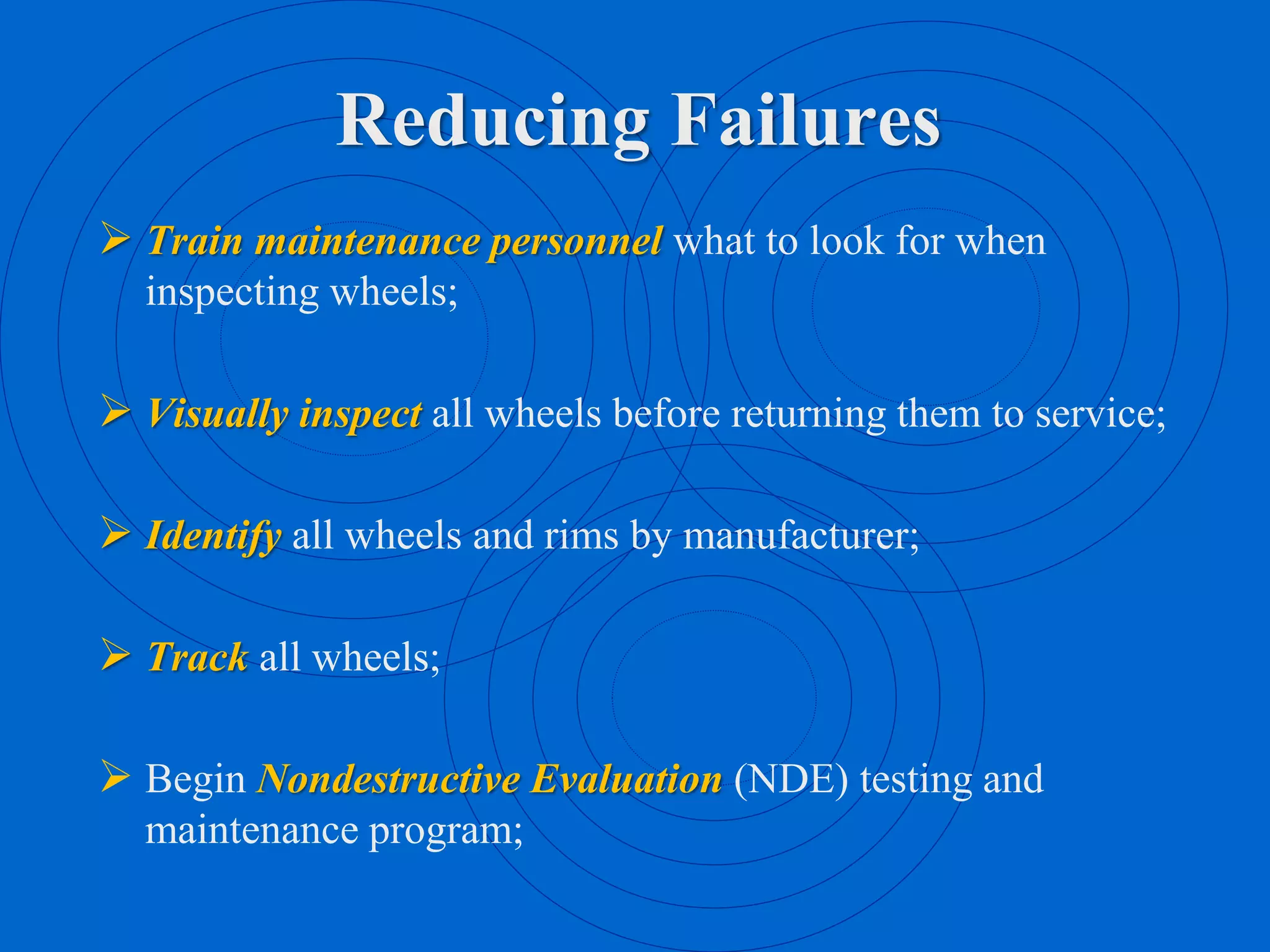 Wheel Safety, Inspection, & Maintenance | PPTX