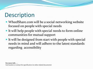 WheelShare Project Overview | PPTX