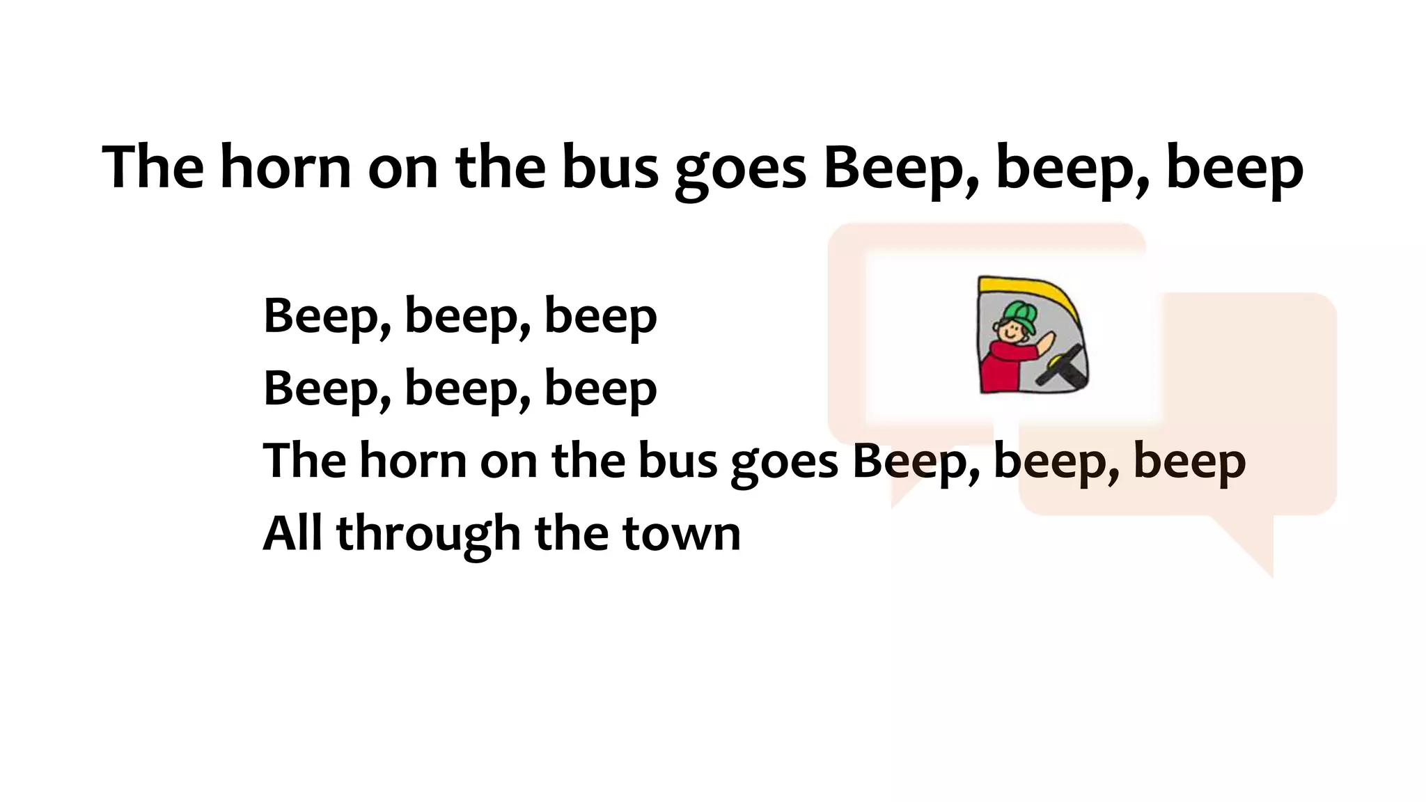 Wheels on the bus | PPTX