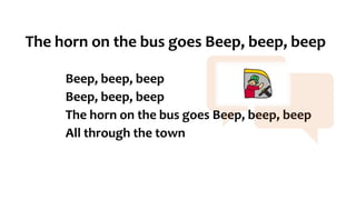 Wheels on the bus | PPTX