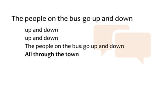 Wheels on the bus | PPTX