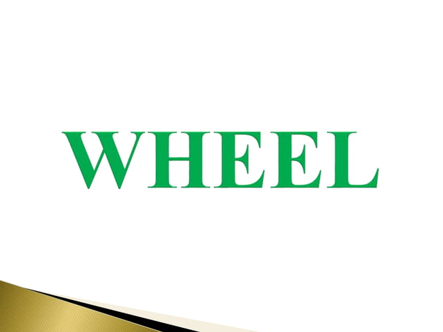 Wheels Assembly | PPT