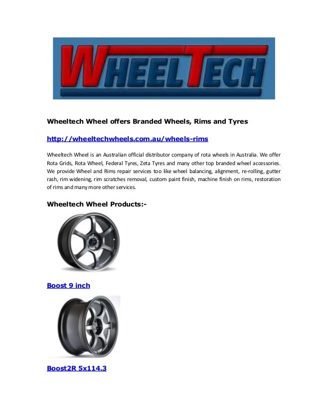 Wheeltech Wheel offers Branded Wheels, Rims and Tyres