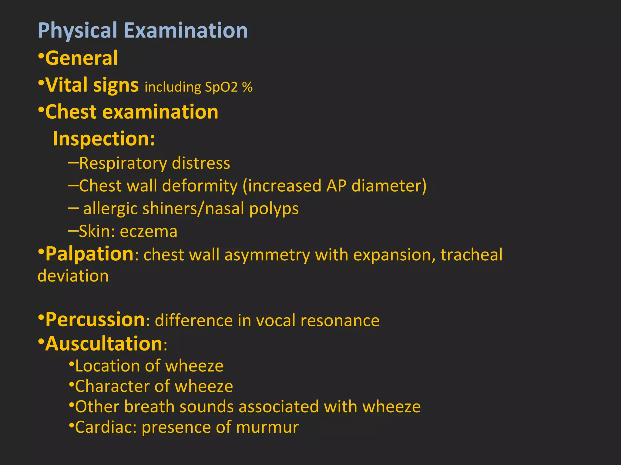 Wheezy chest in pediatrics | PPT