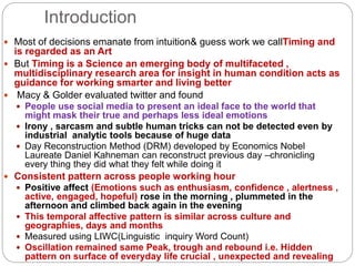 Hidden Pattern of Everyday Life | PPTX