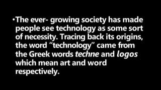 When-technology-and-Humanity-Cross-1.pptx | Smartphones | Consumer ...