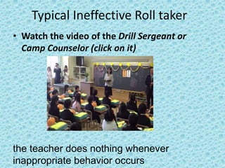 When and how to take roll | PPT
