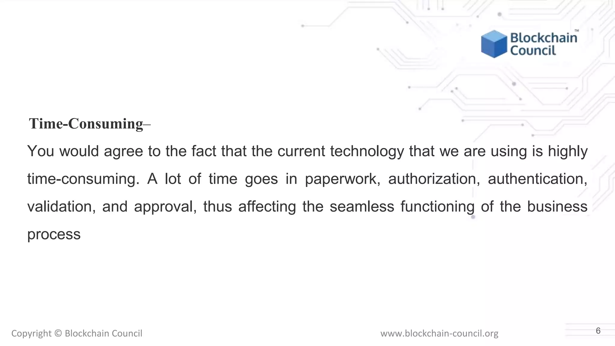 When and why to use blockchain technology | PPT