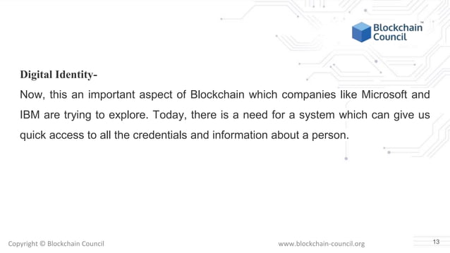 When and why to use blockchain technology | PPT