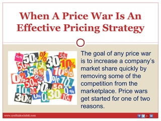 When a price war is an effective pricing strategy | PPT