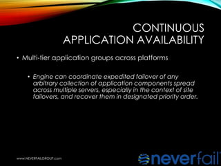 When Availability Matters the Most | PPT