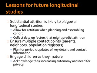 When children become adults lessons from INCAPlongitudinal study on ...