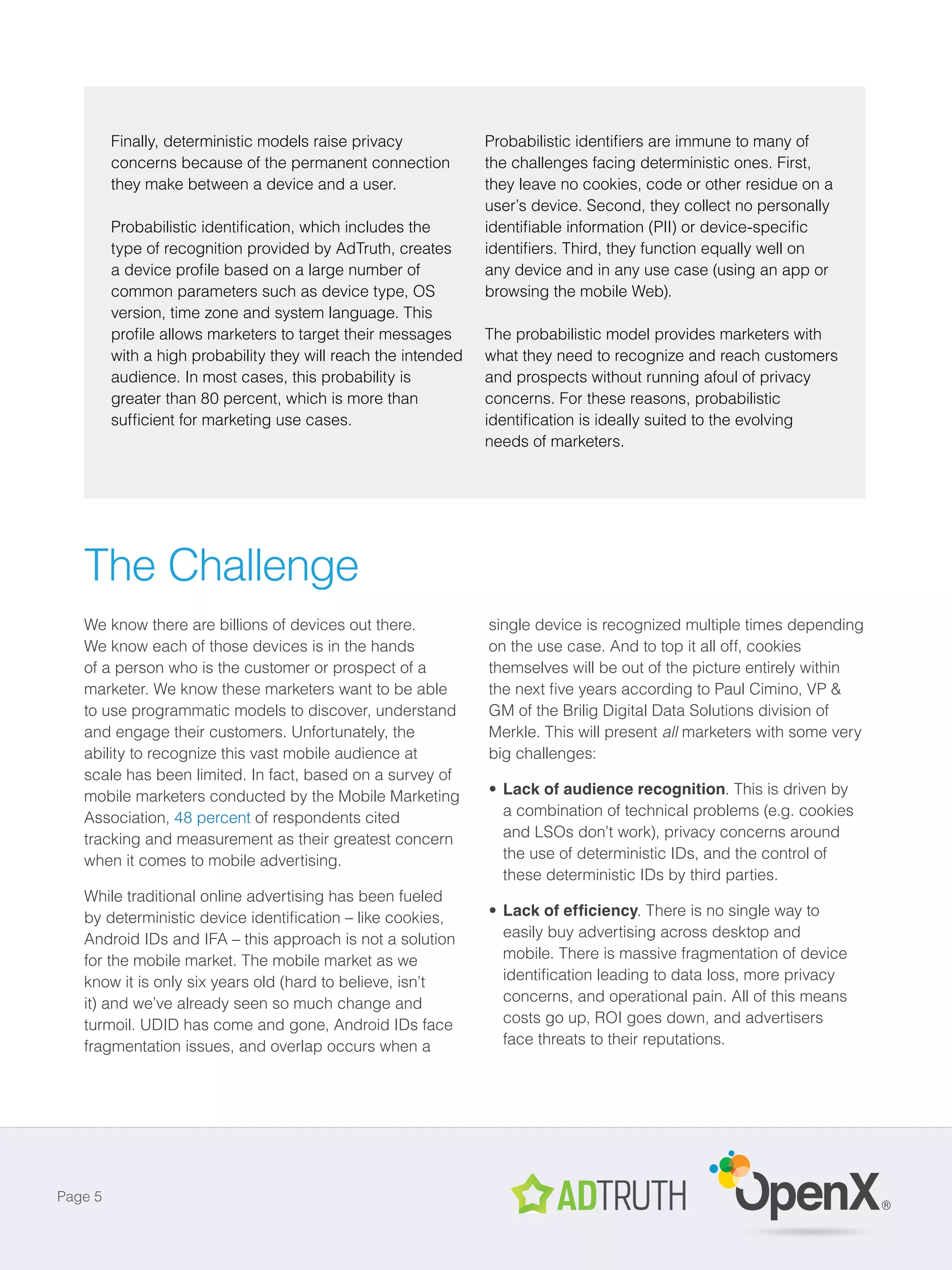 When Device Recognitio an Programmatic Buying Intersect | PDF | Operating Systems | Computer ...