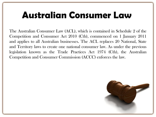 AUSTRALIAN CONSUMER LAW HELP: MYASSIGNMENTHELP | PPT