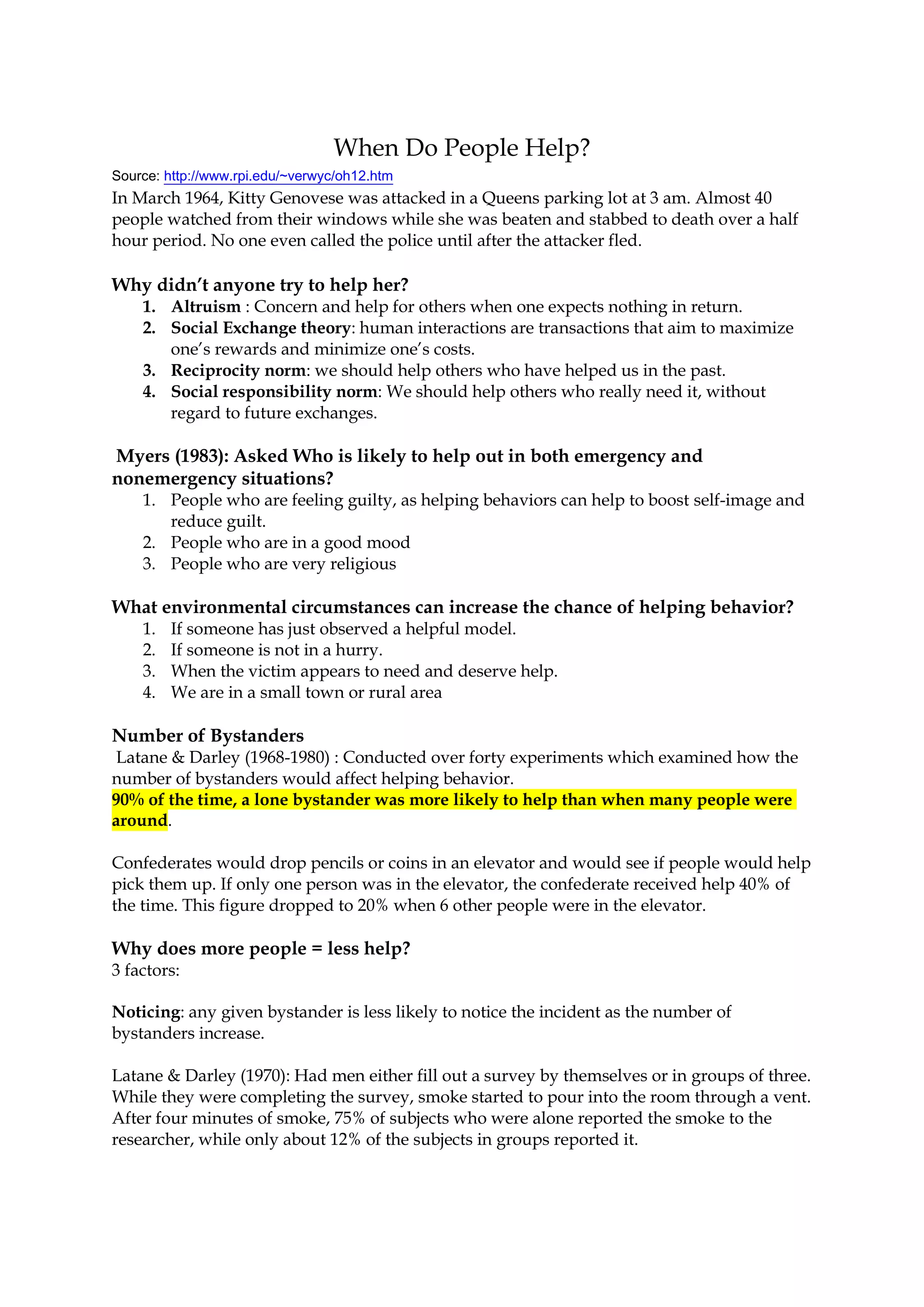 When Do People Help | DOCX