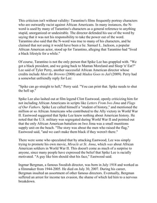 When filmmakers attack | PDF