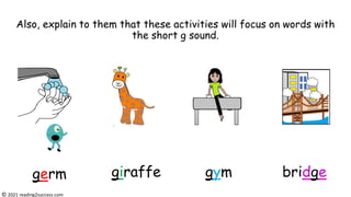 When g Makes the j Sound also Known as Soft g | PDF