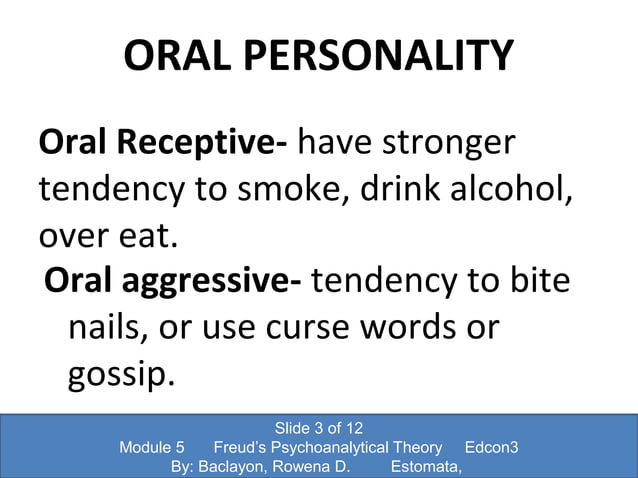 Freud's Psychoanalytical Theory | PPT