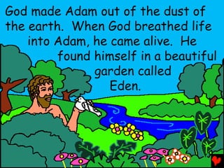 When god made everything english pp | PPT