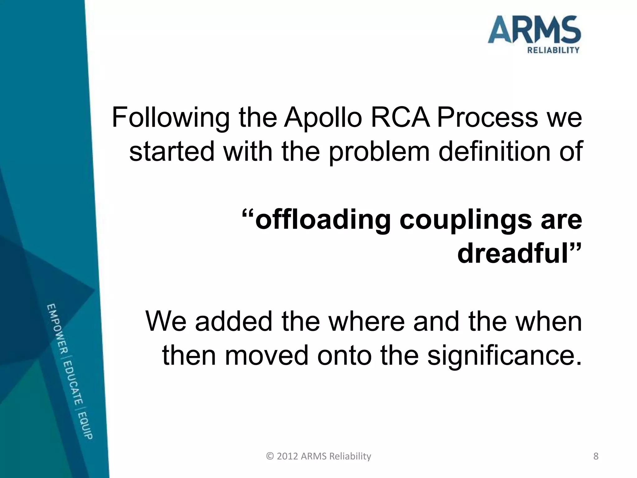 Root Cause Analysis - When is a problem not a problem? | PPT