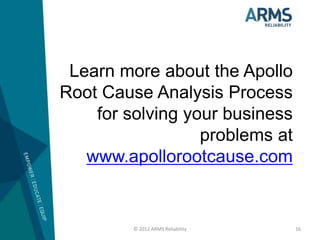 Root Cause Analysis - When is a problem not a problem? | PPT