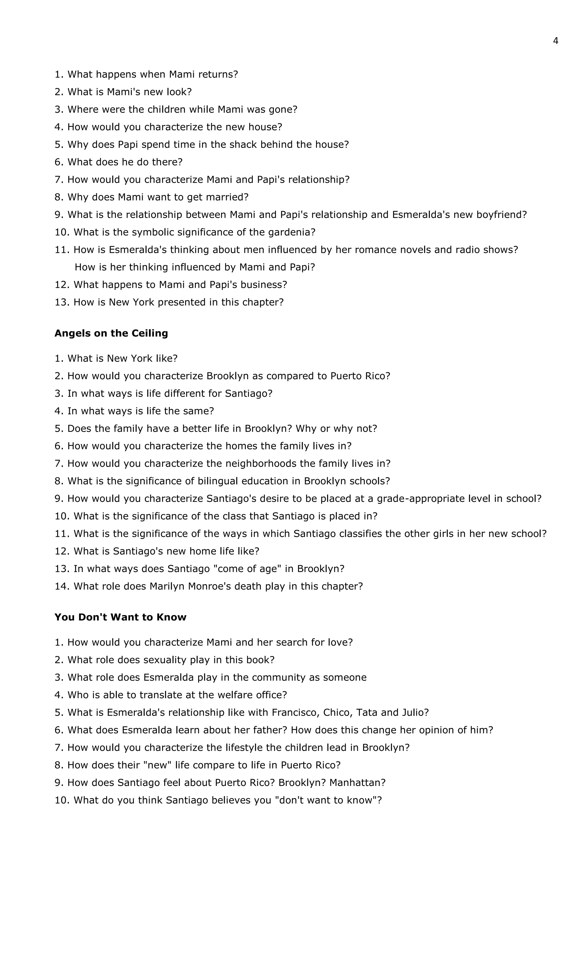 When i was puerto rican questions | DOCX | Christianity | Religion ...