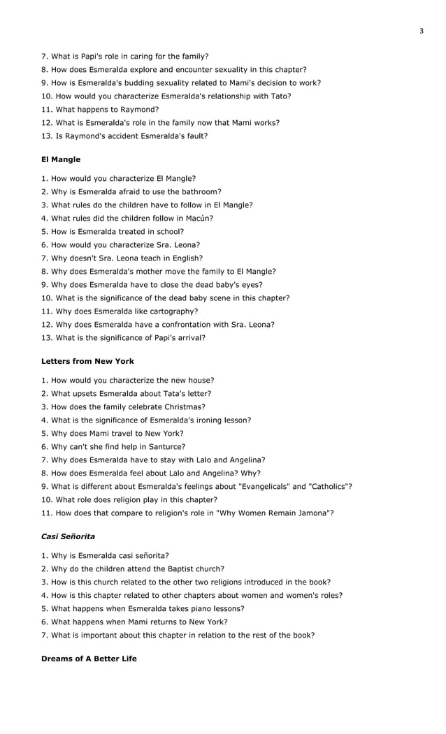 When i was puerto rican questions | DOCX | Christianity | Religion ...