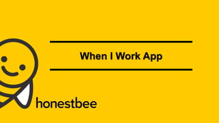 When I Work App | PPT