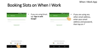 When I Work App | PPT