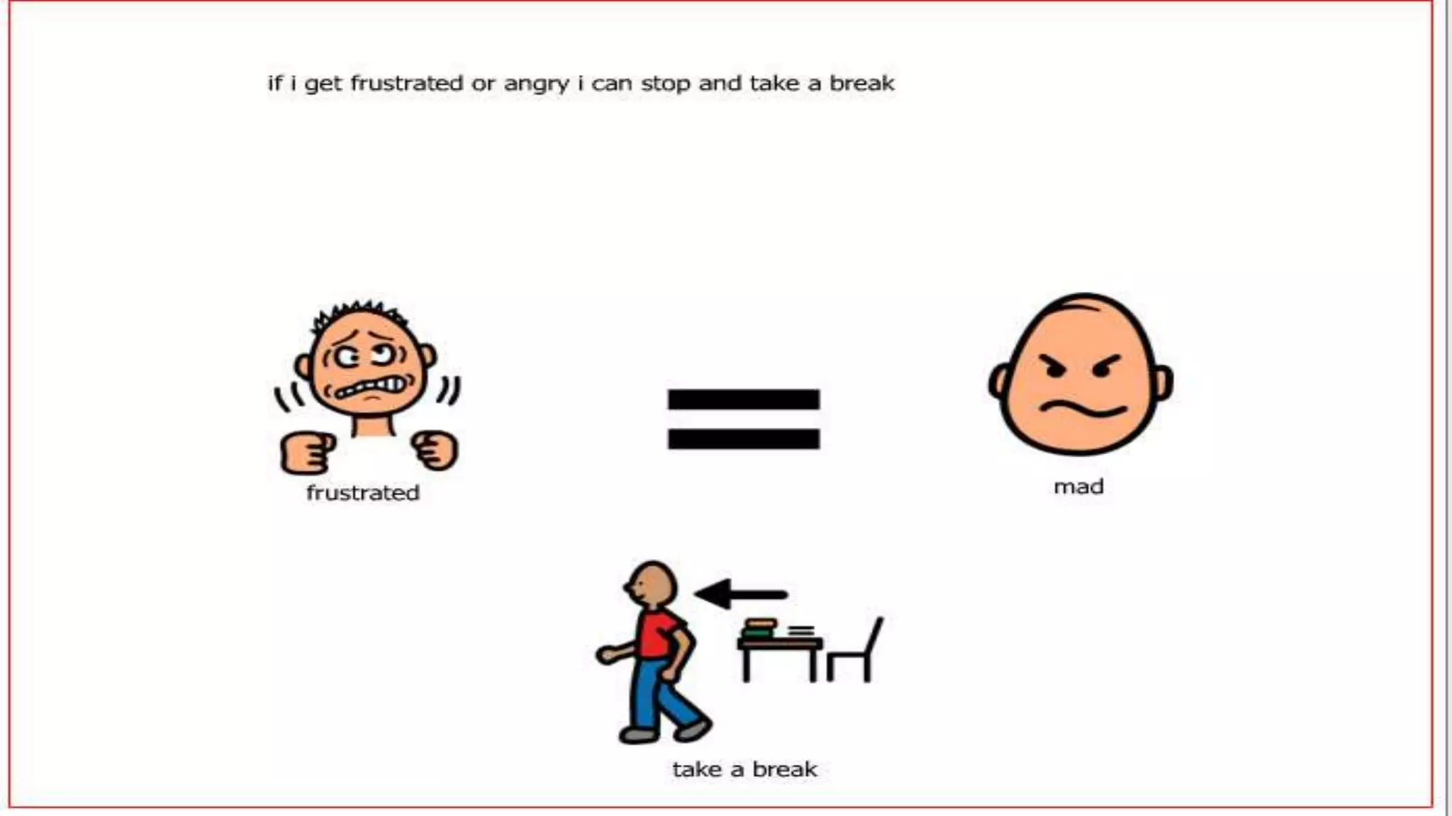 When my work is hard social story | PPTX