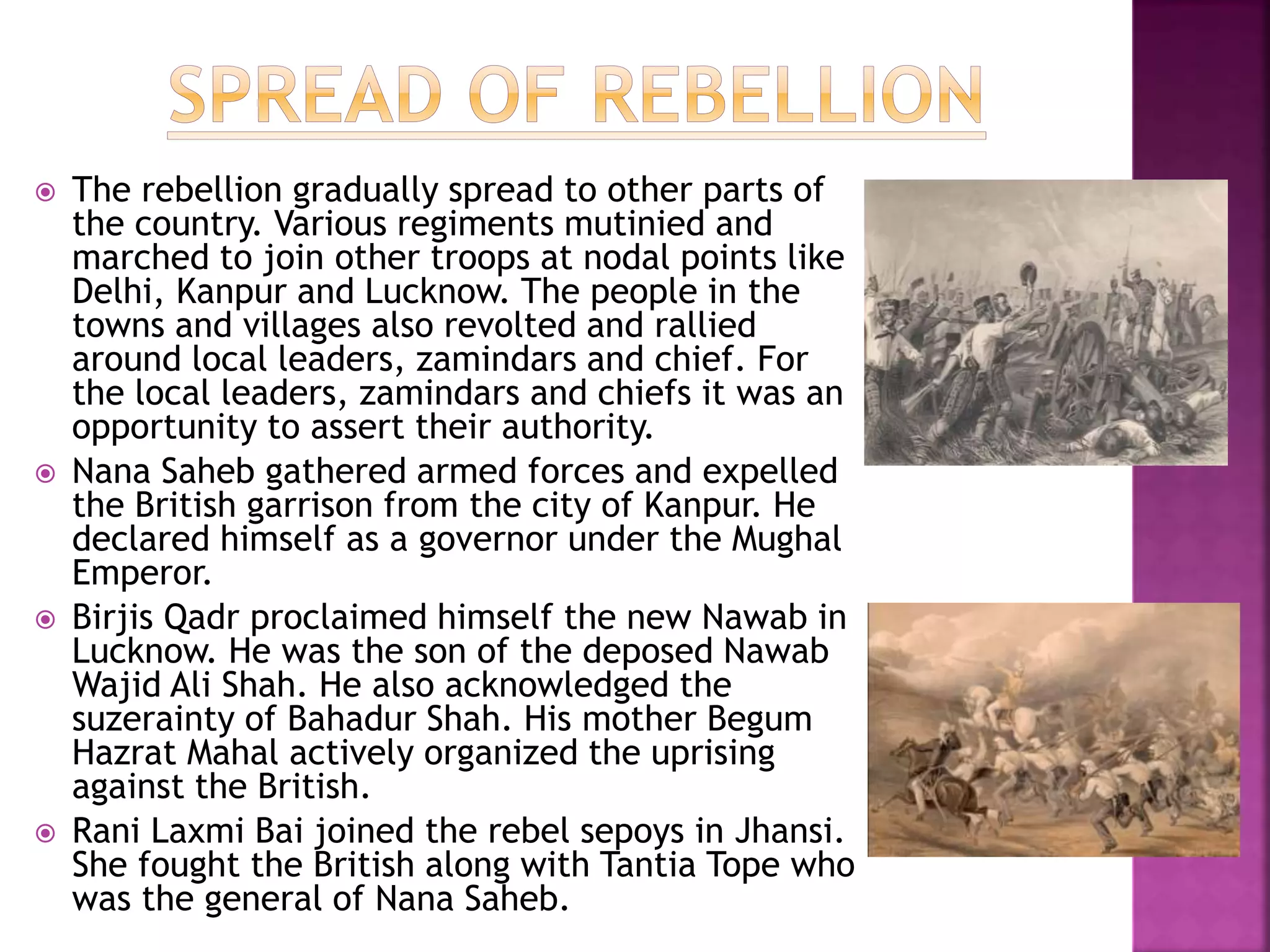 When people rebel 1857 and after | PPTX