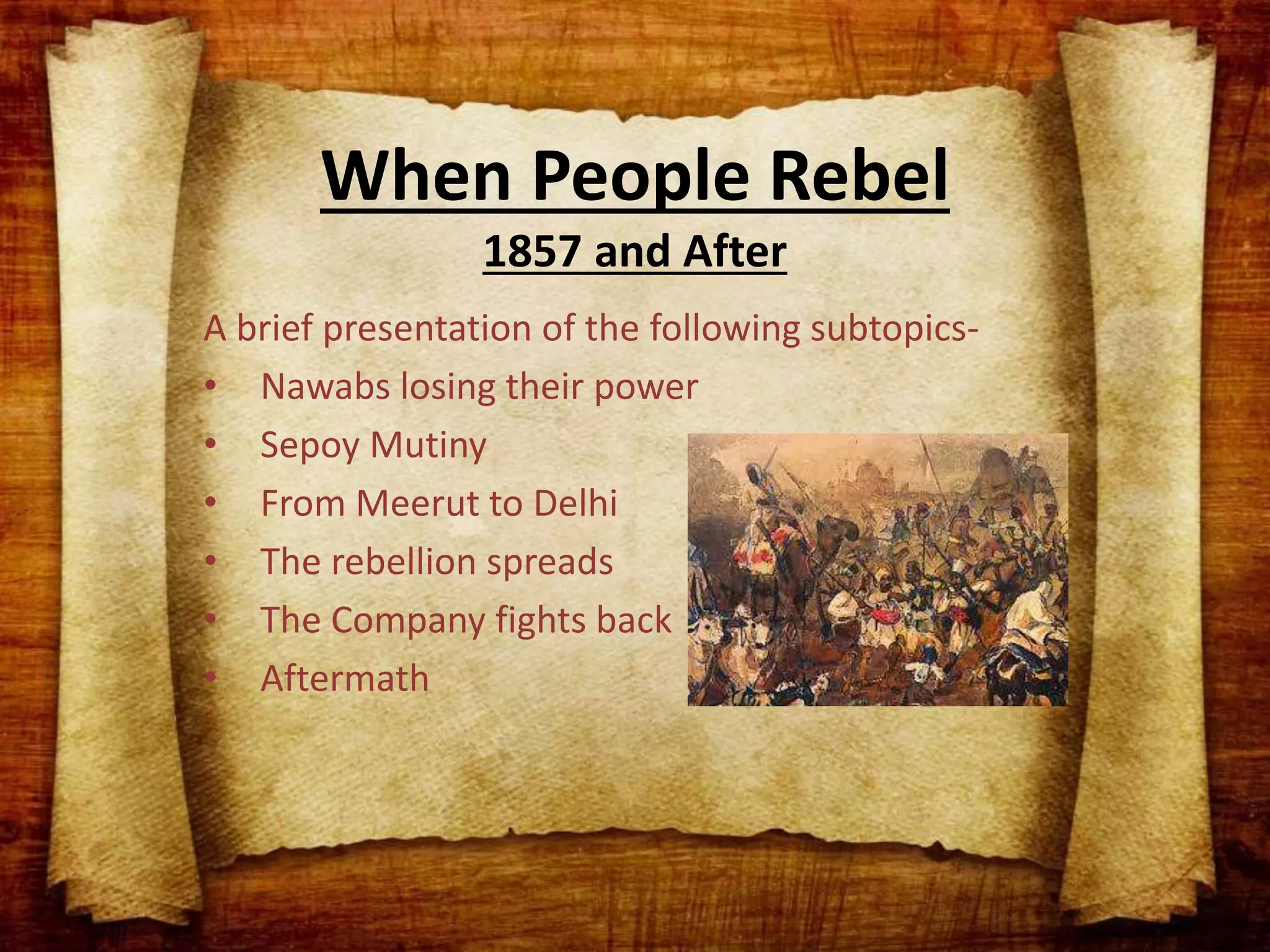 When People Rebel [PPT] | PPTX