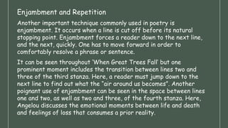 When The Great Tree Fall by Maya Angelouuuuuu | PPTX