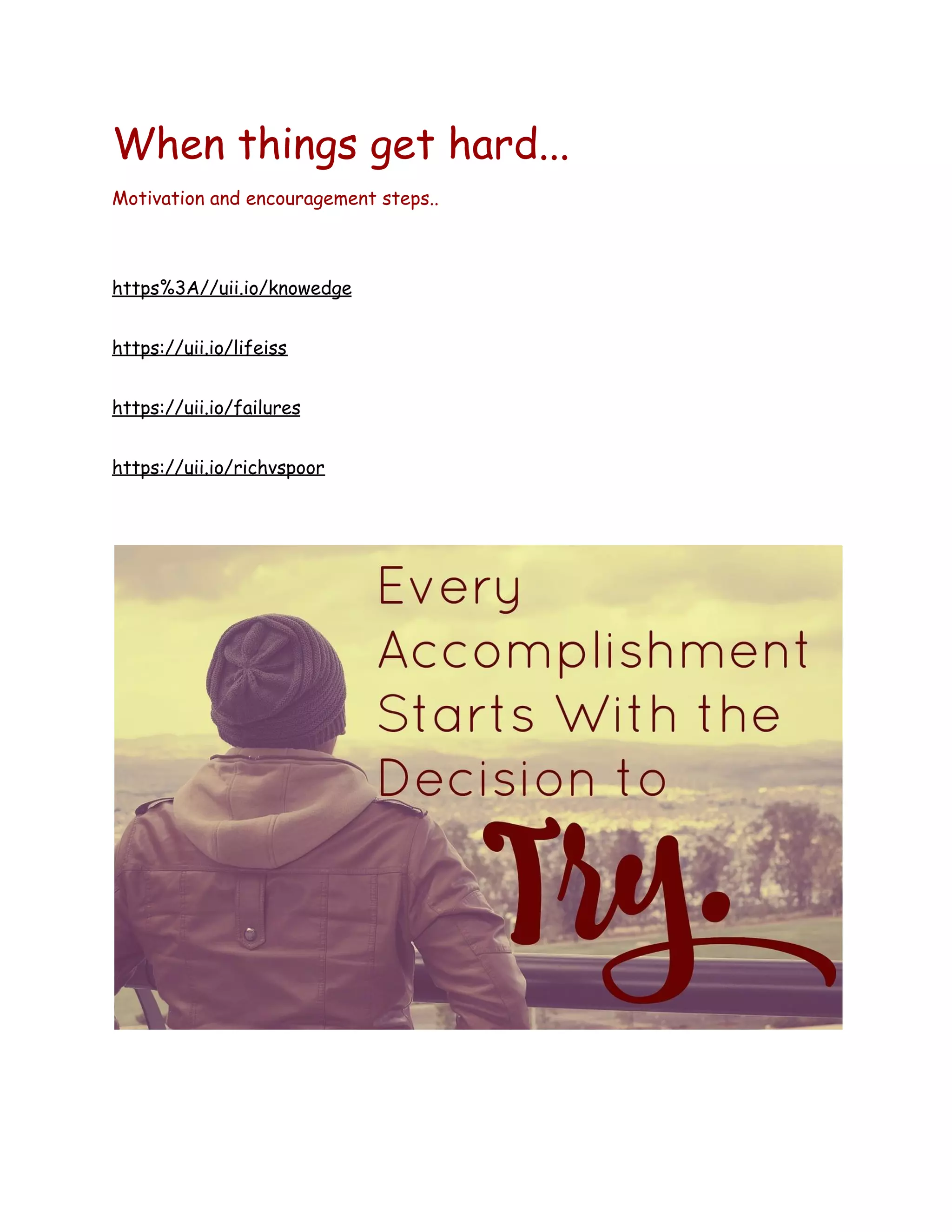 When things get hard | PDF