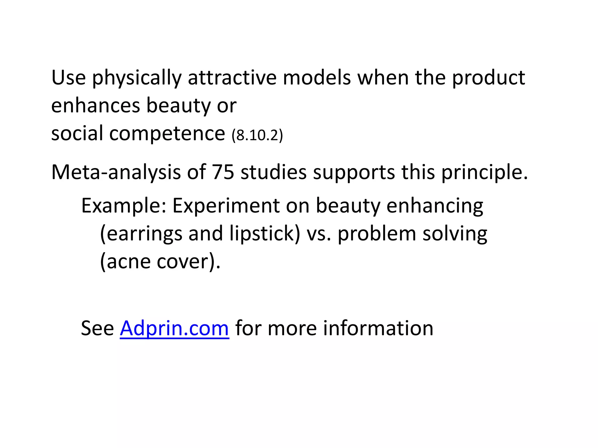 When to use attractive models | PPTX
