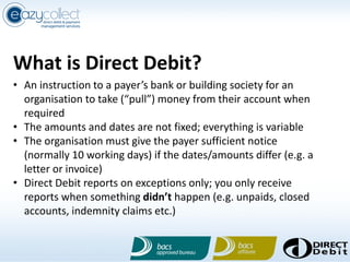 When to use Direct Debit | PPT