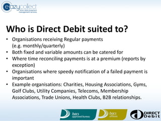 When to use Direct Debit | PPT