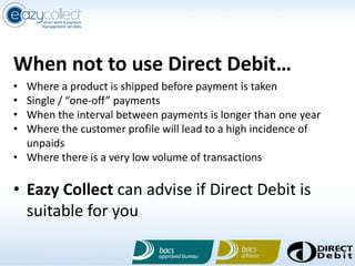 When to use Direct Debit | PPT