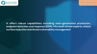 When to use Microsoft Defender for Endpoint plans as an organization ...