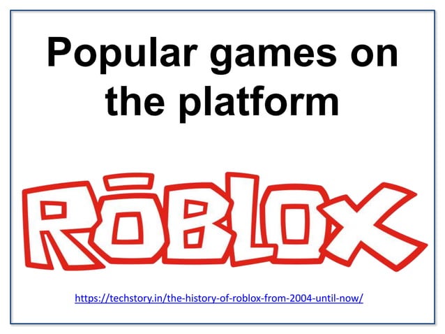 when was roblox made.pptx