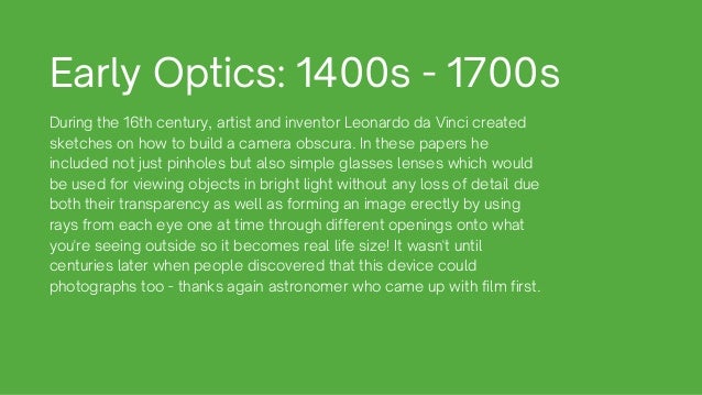 When was the camera invented | PDF